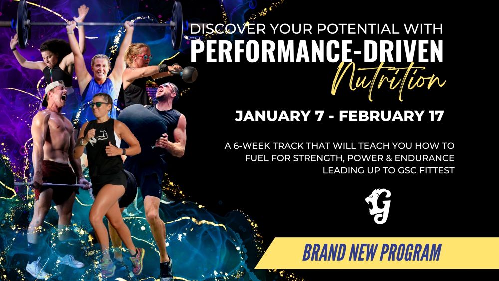 PERFORMANCE-DRIVEN NUTRITION PROGRAM