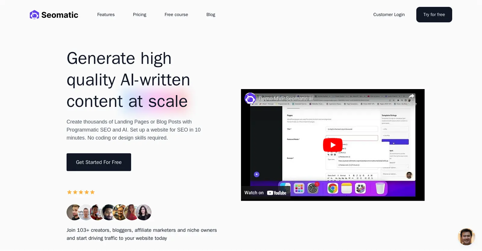 SEOmatic Review (2023) : Pros, Cons, Pricing and Alternatives