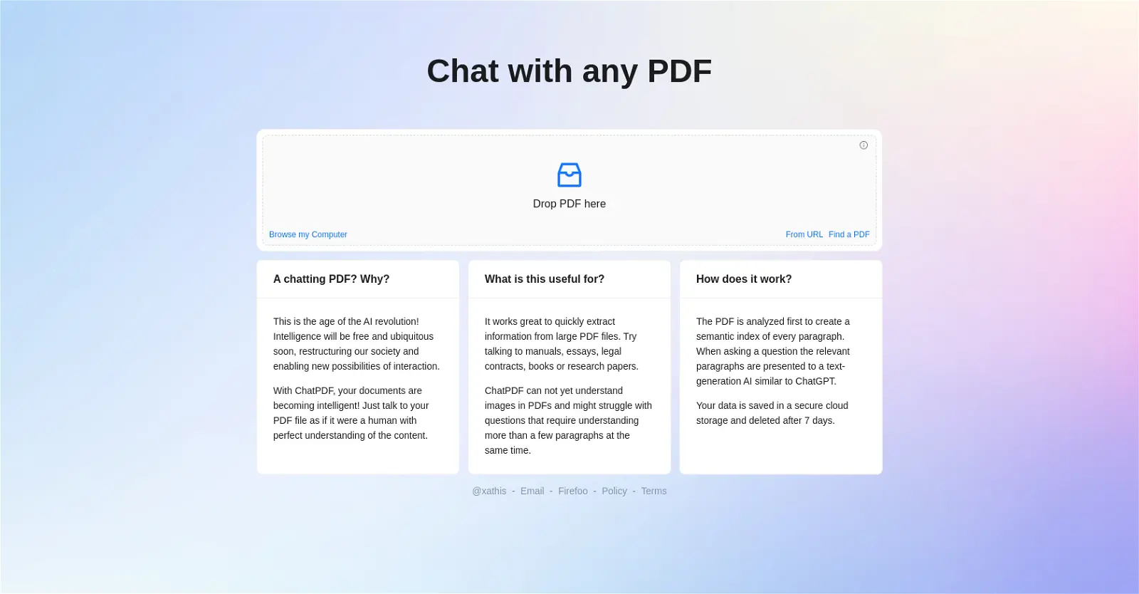 ChatPDF Review (2023) : Pros, Cons, Pricing and Alternatives