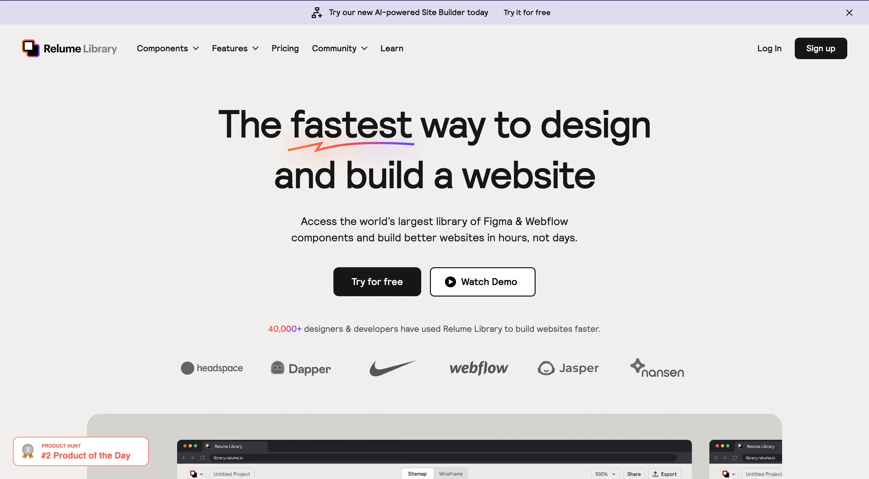 Relume Review (2023) : Pros, Cons, Pricing & Alternatives