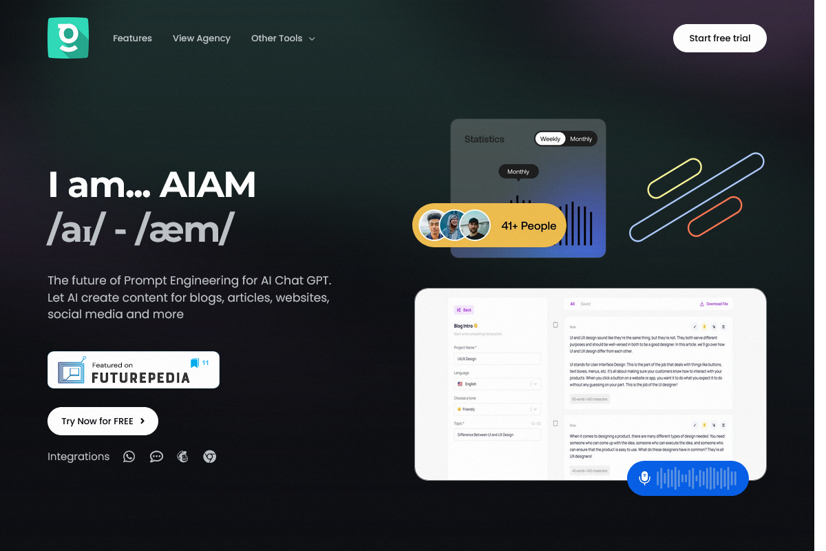AI Tool | AIAM by Geeklab