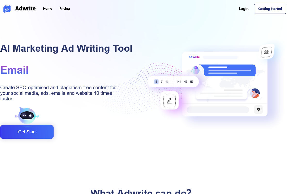 AI Tool | Adwrite