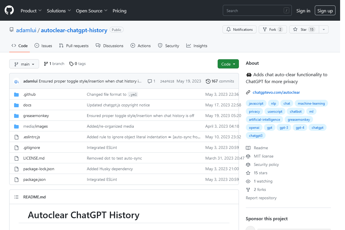 AI Tool | Autoclear ChatGPT History