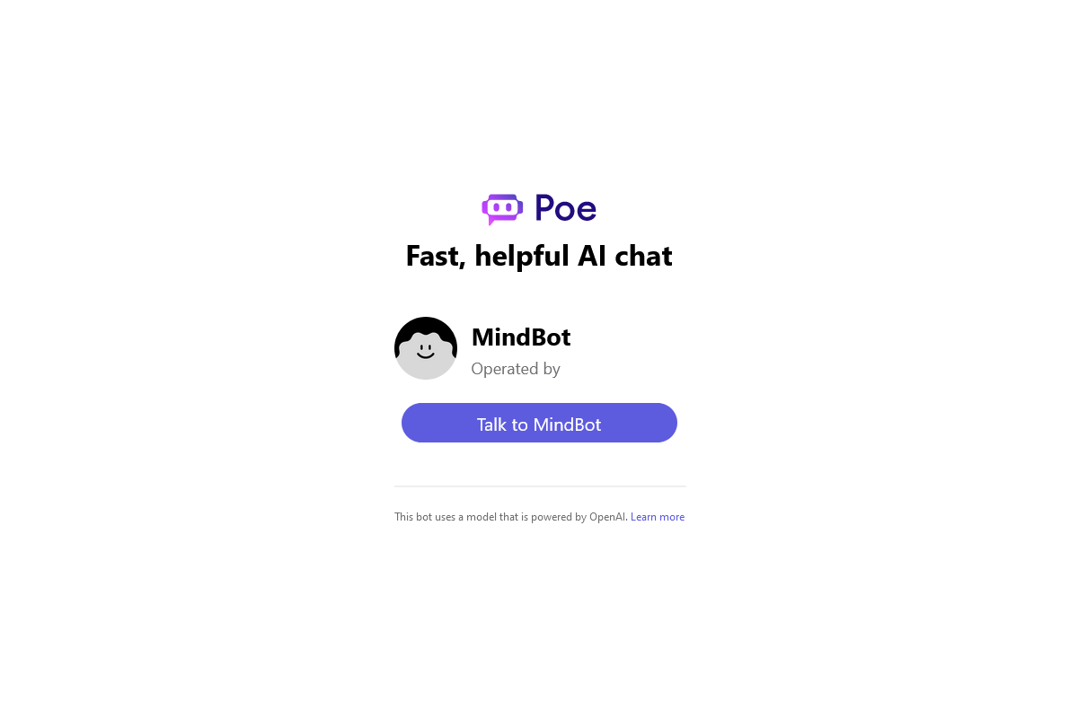 AI Tool | MindBot