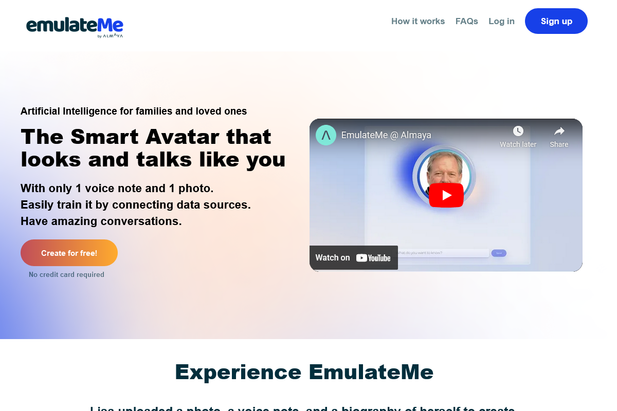 AI Tool | EmulateMe