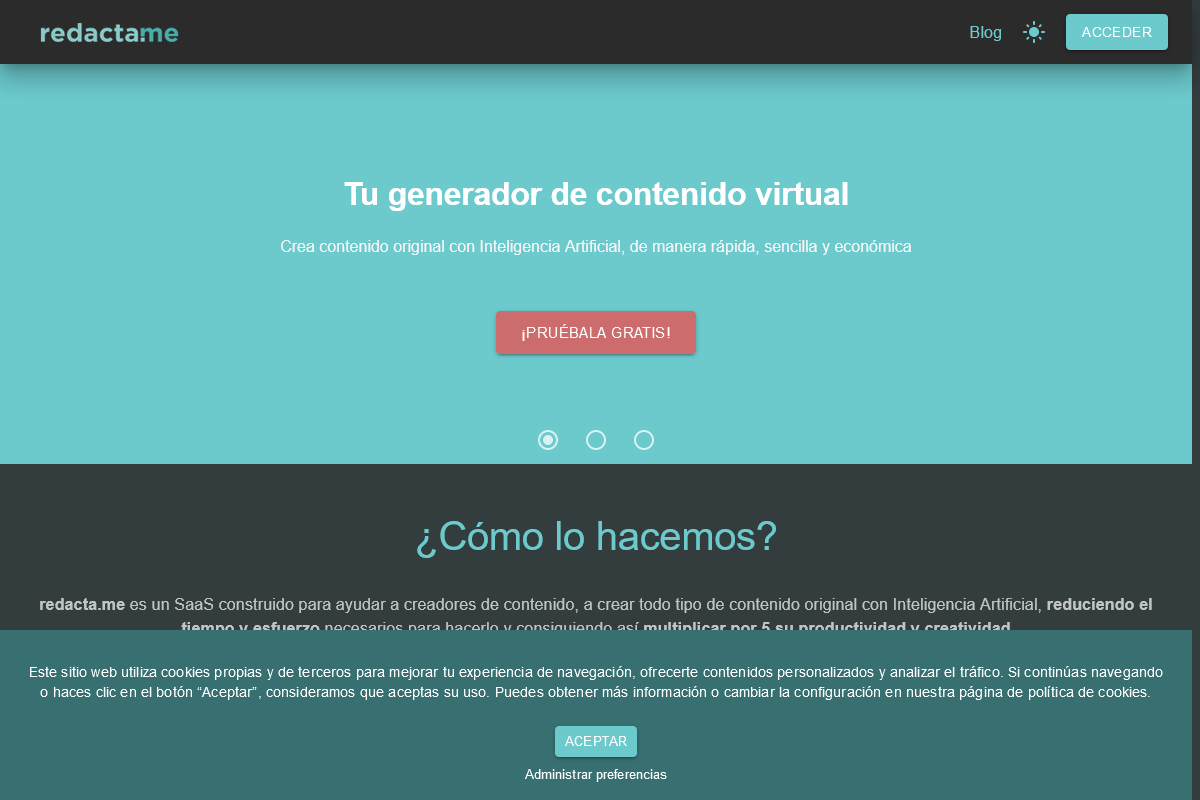 AI Tool | Redacta.me