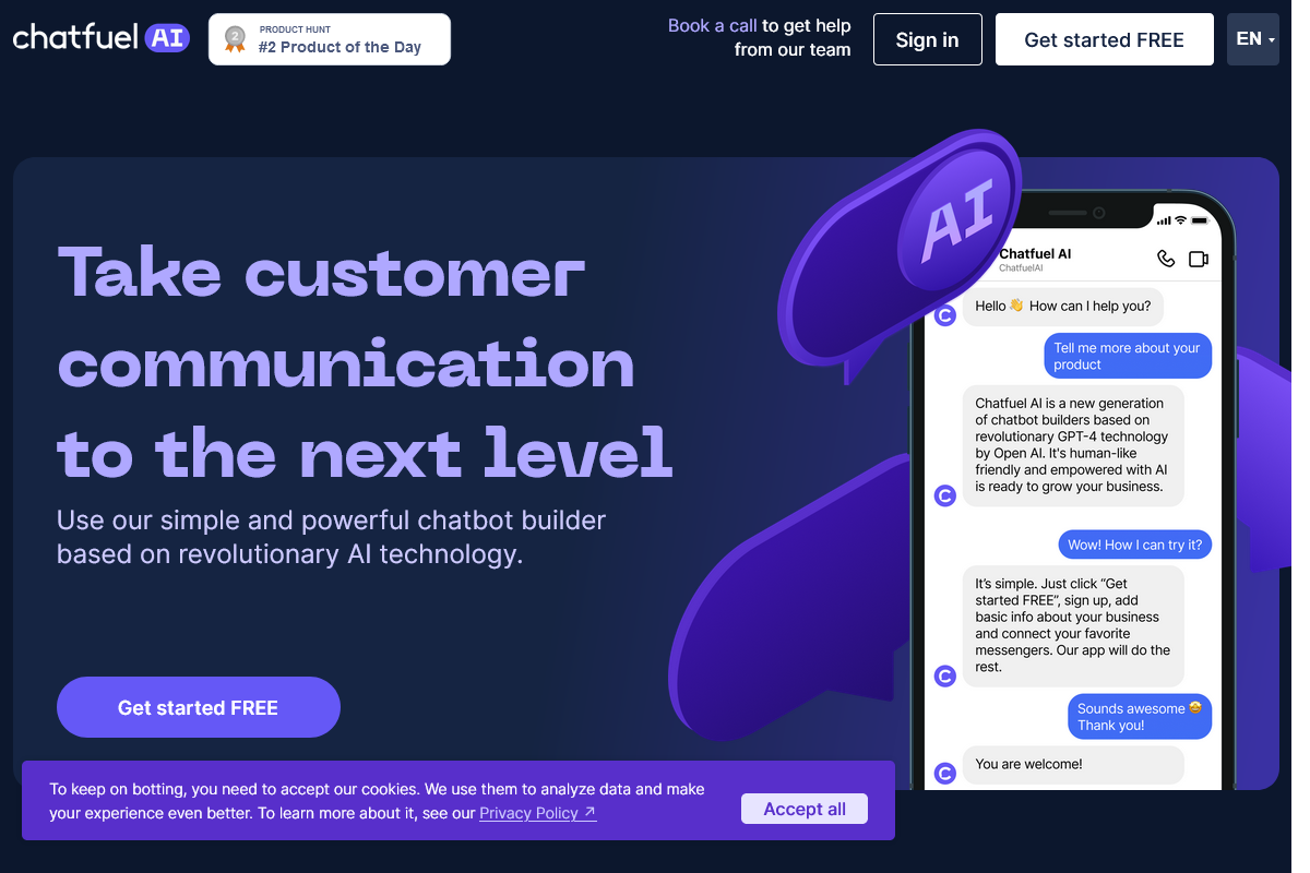 AI Tool | Chatfuel AI