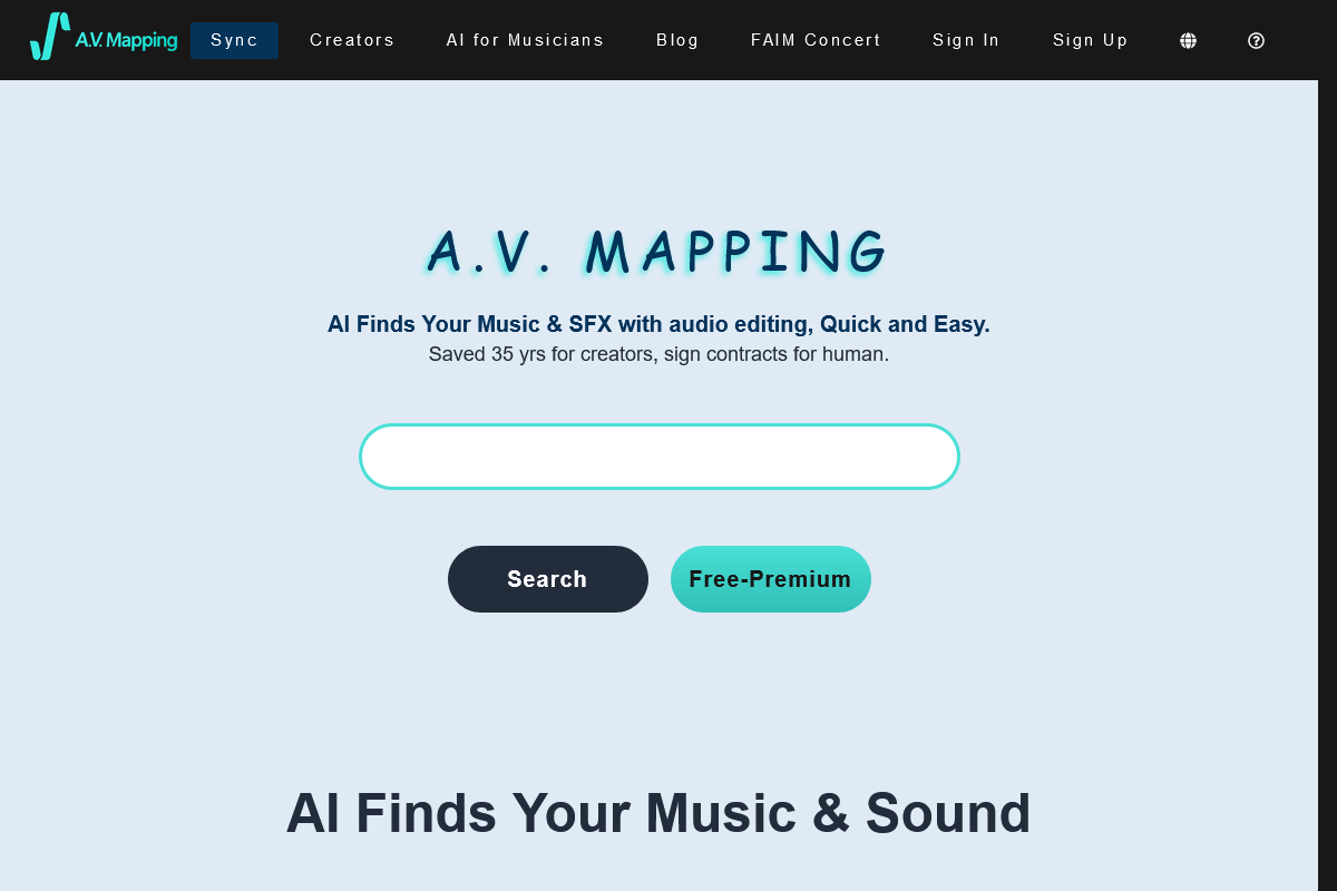 AI Tool | A.V. Mapping