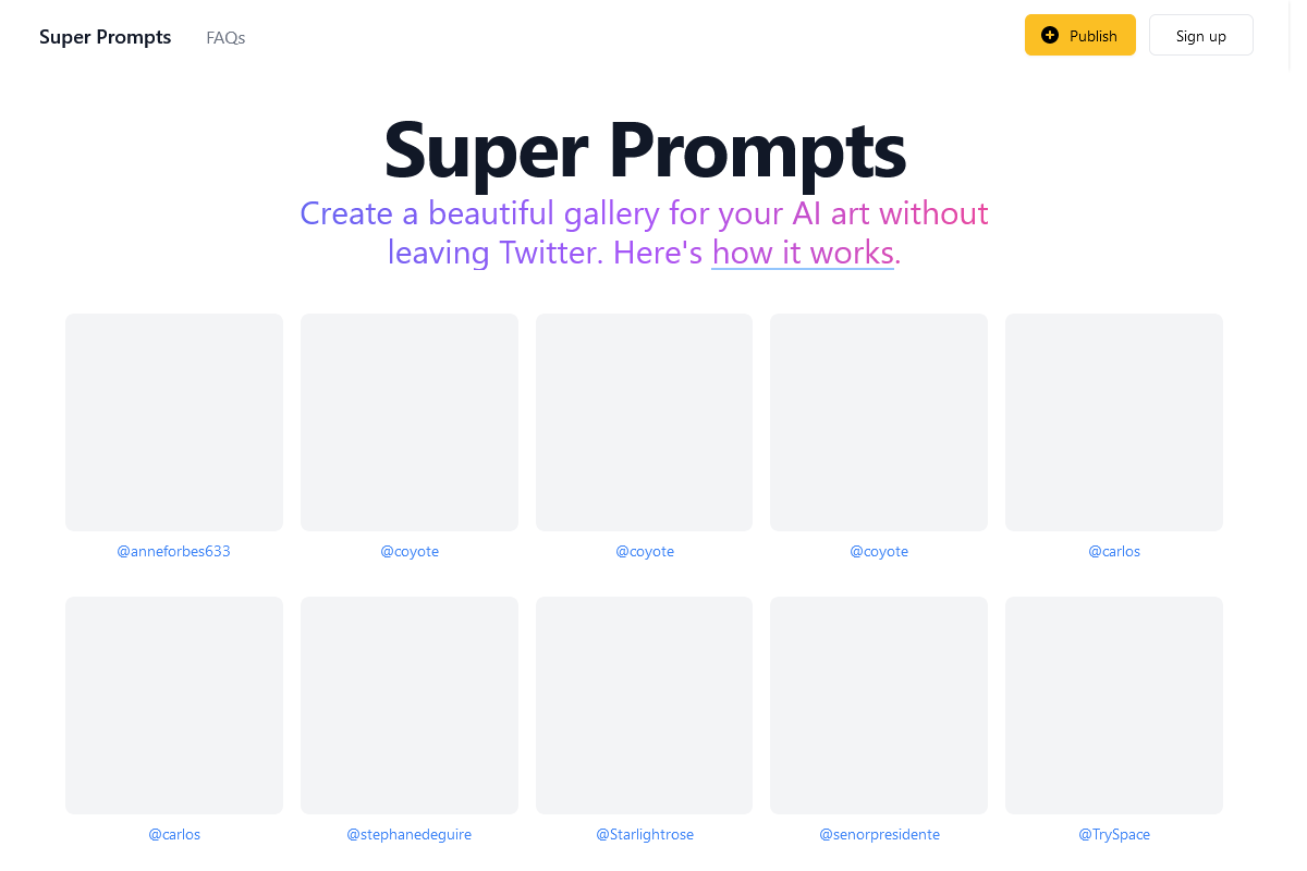 AI Tool | Super Prompt