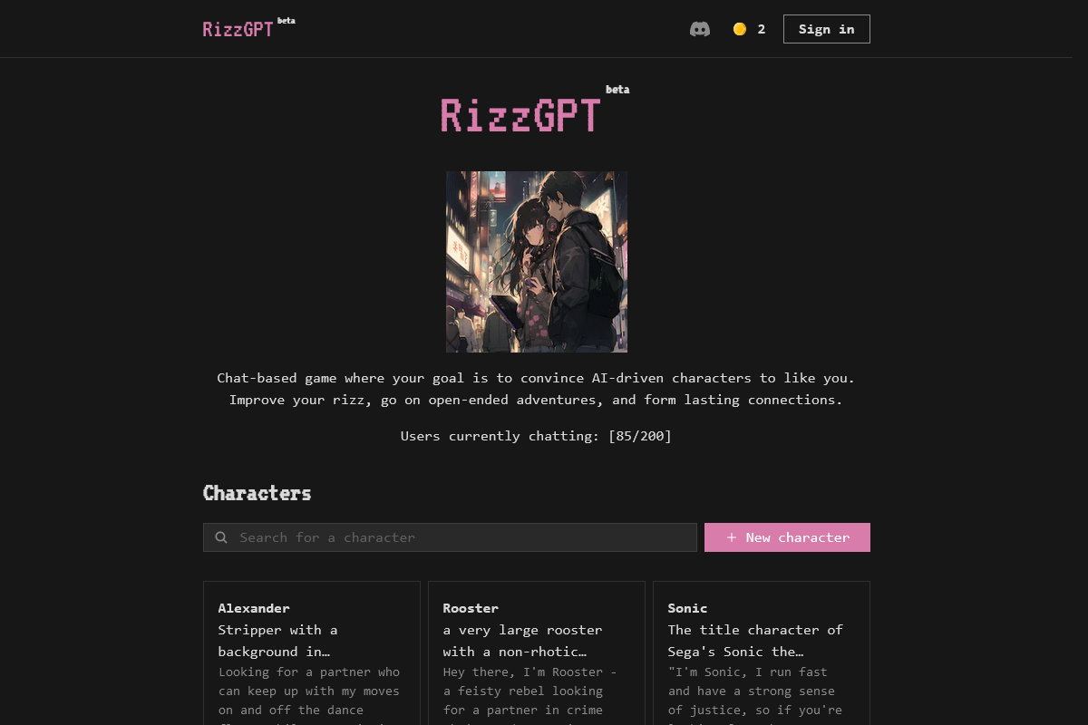 AI Tool | RizzGPT