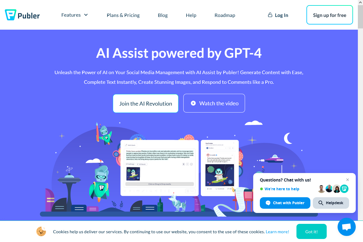 AI Tool | Publer AI Assist
