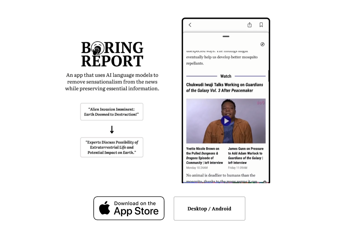 AI Tool | Boring Report