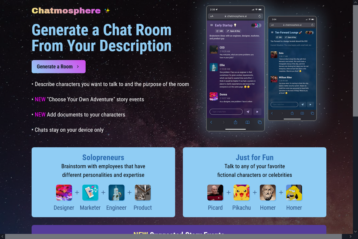AI Tool | Chatmosphere