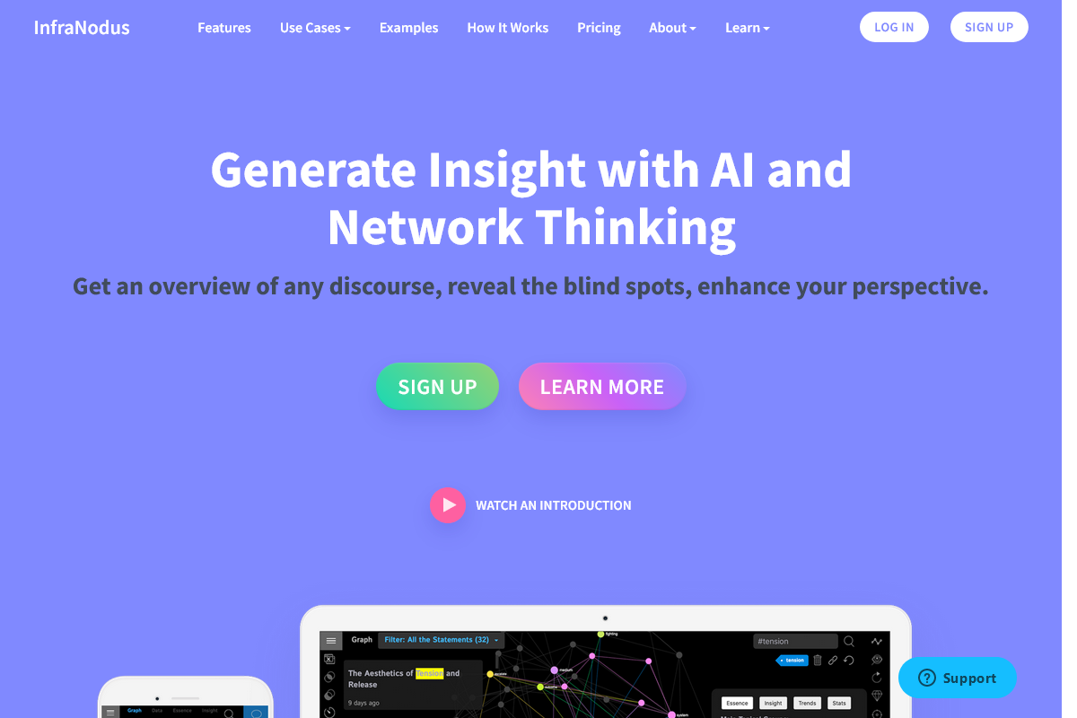 AI Tool | Infranodus