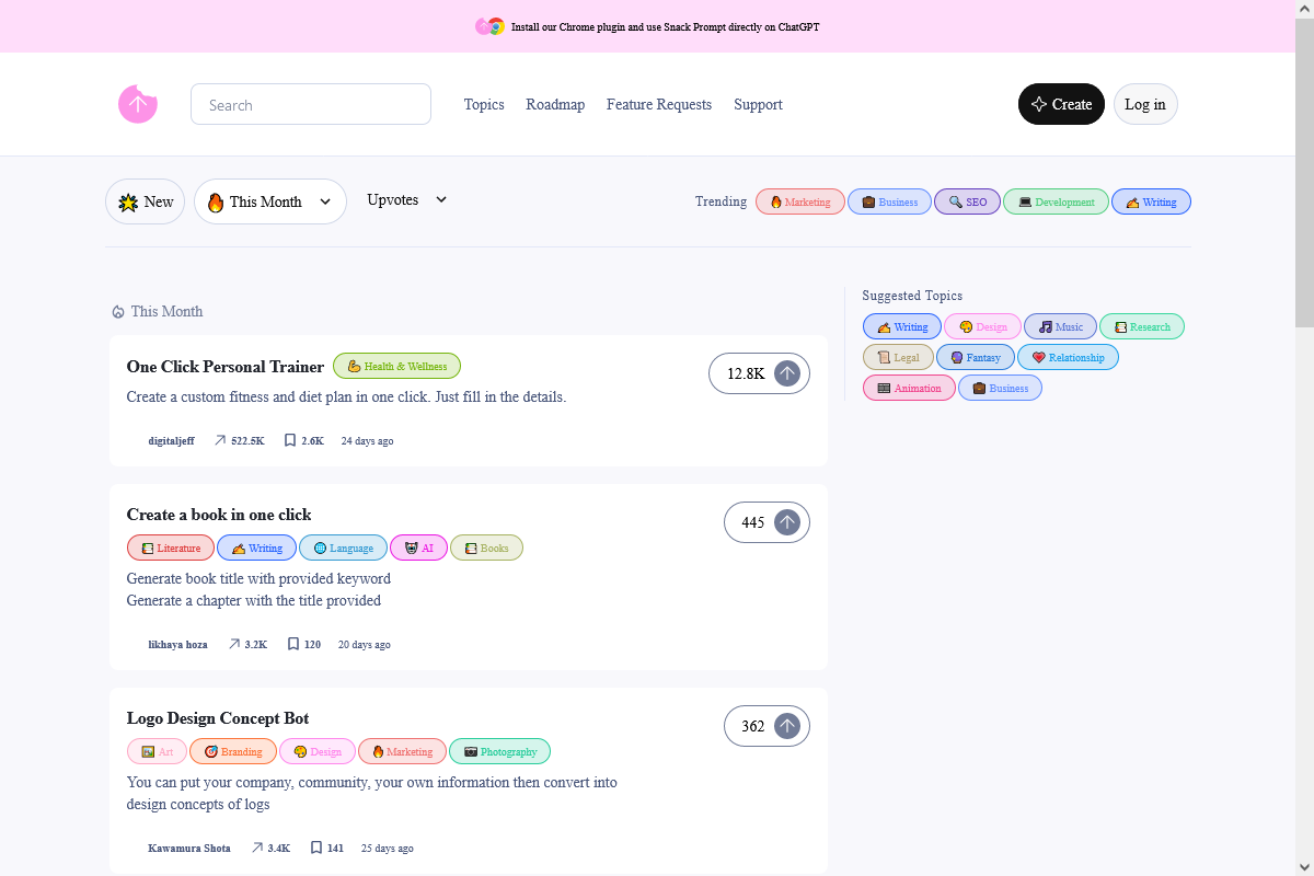 AI Tool | Snack Prompt