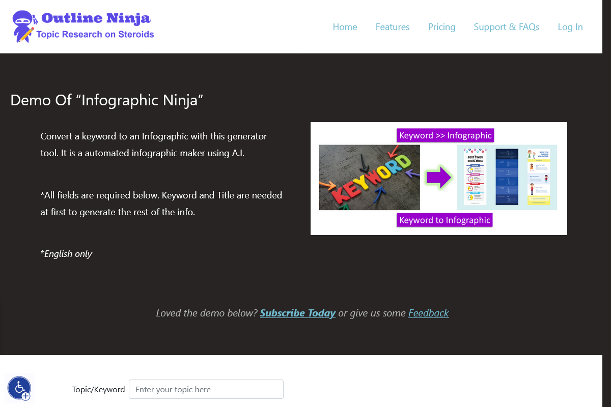 AI Tool | Outline Ninja
