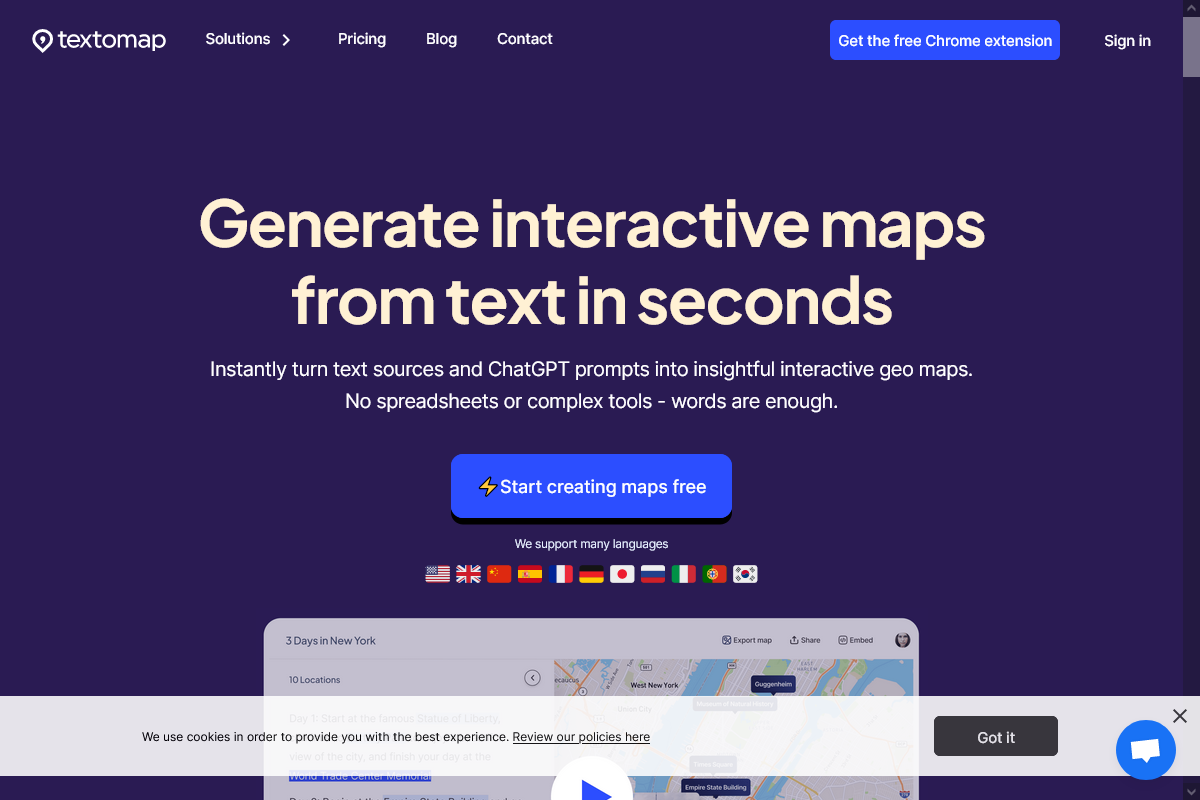 AI Tool | Textomap