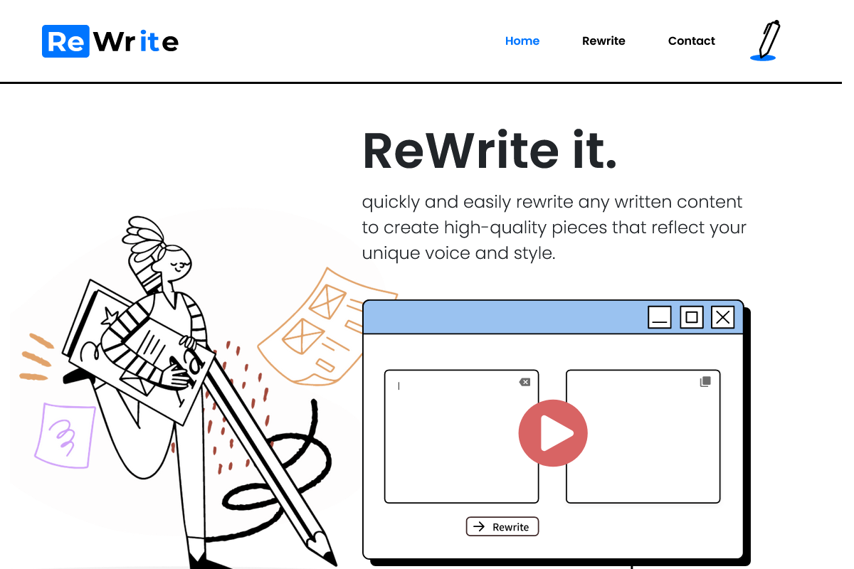 AI Tool | Rewriteit AI