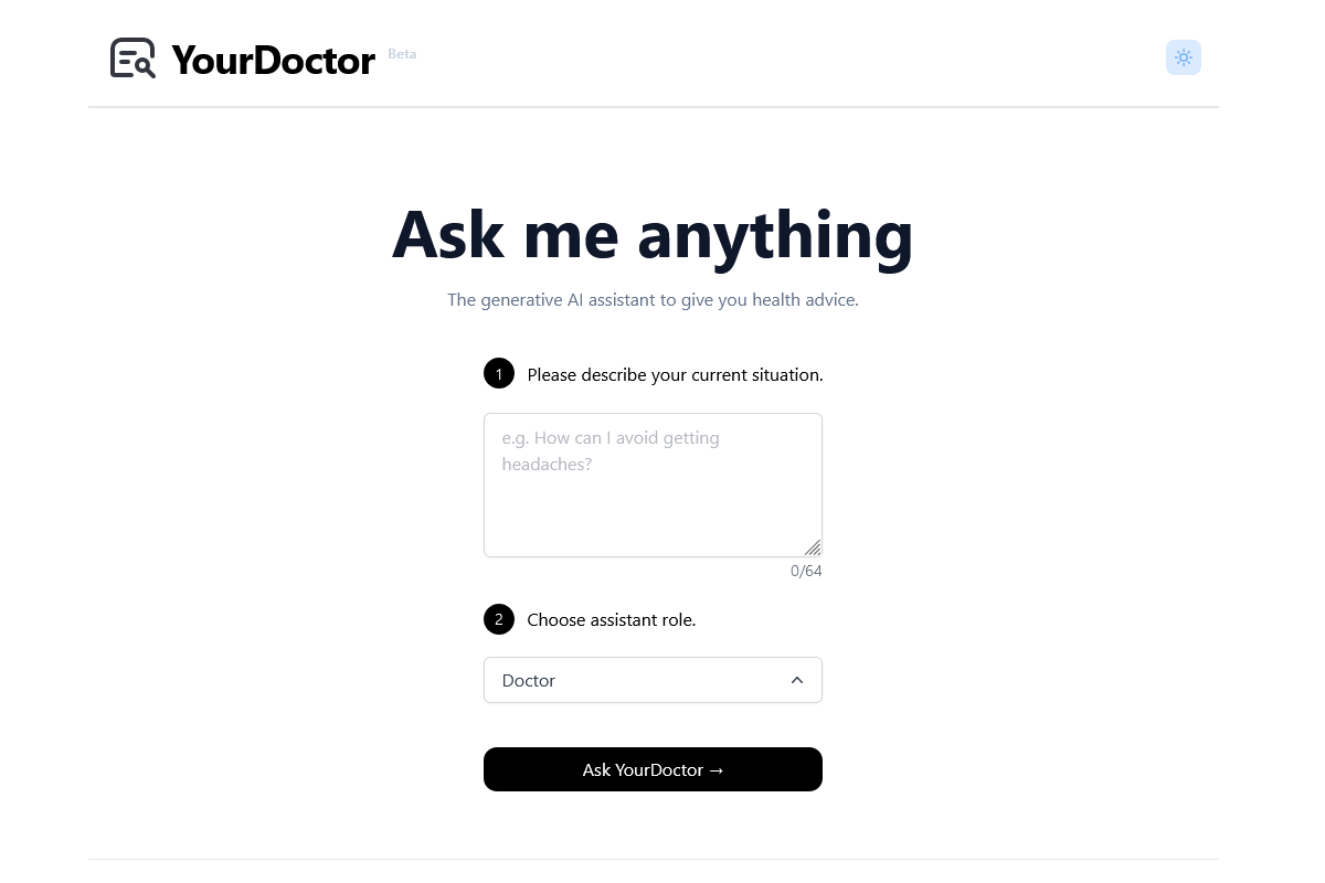 AI Tool | YourDoctor AI