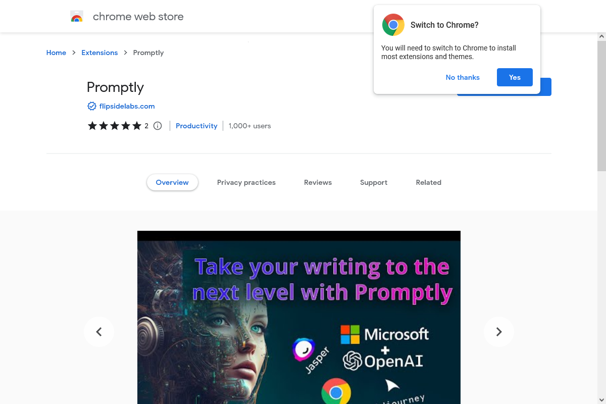 List of AI Prompts Tools