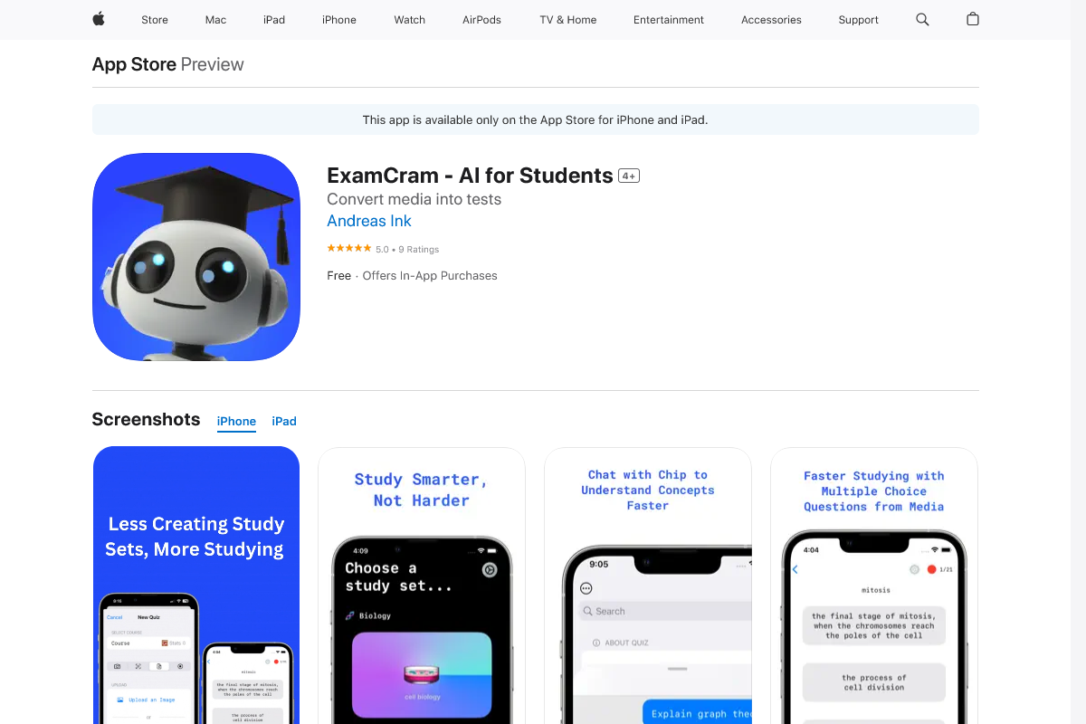 AI Tool | ExamCram