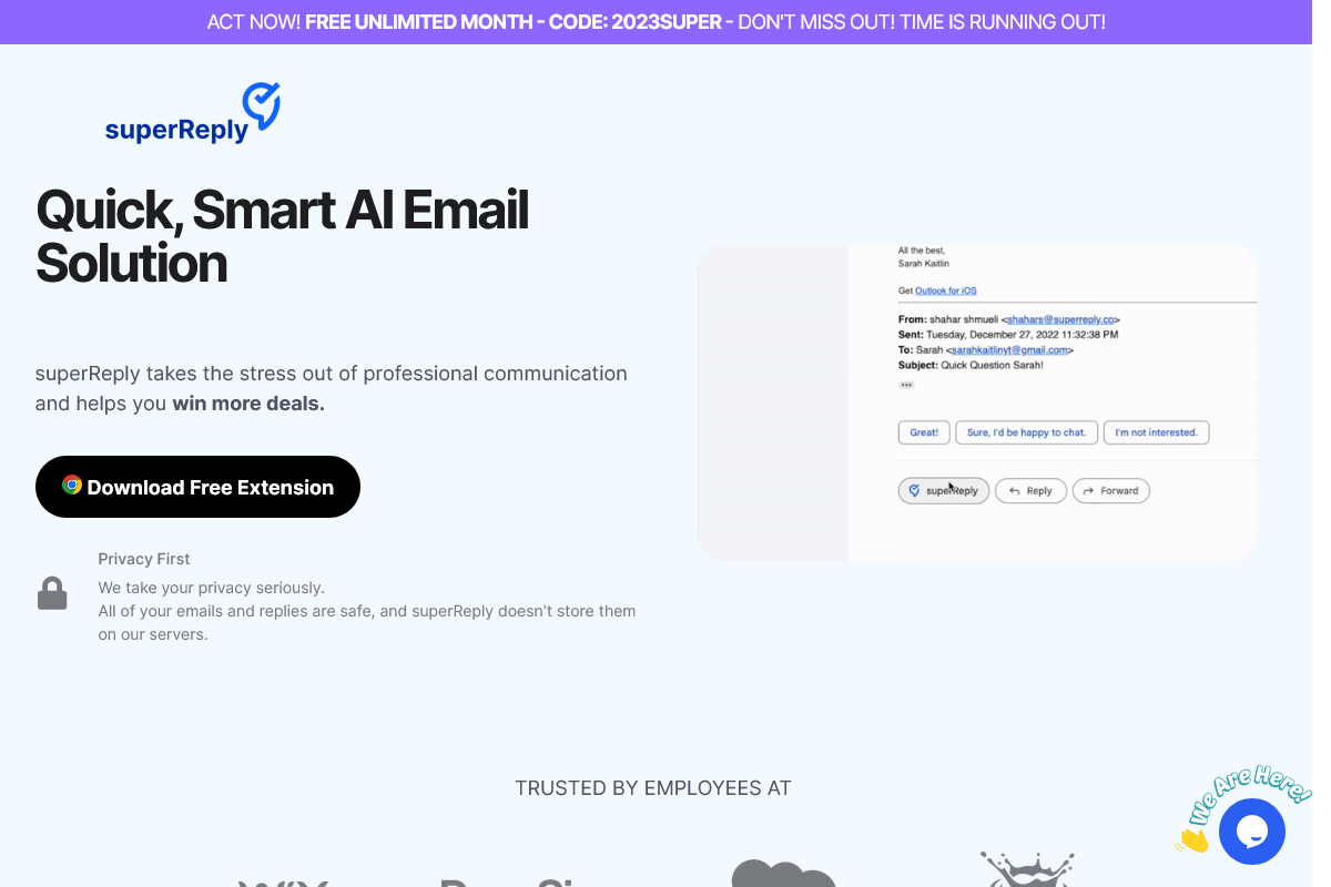 List of AI Email Tools