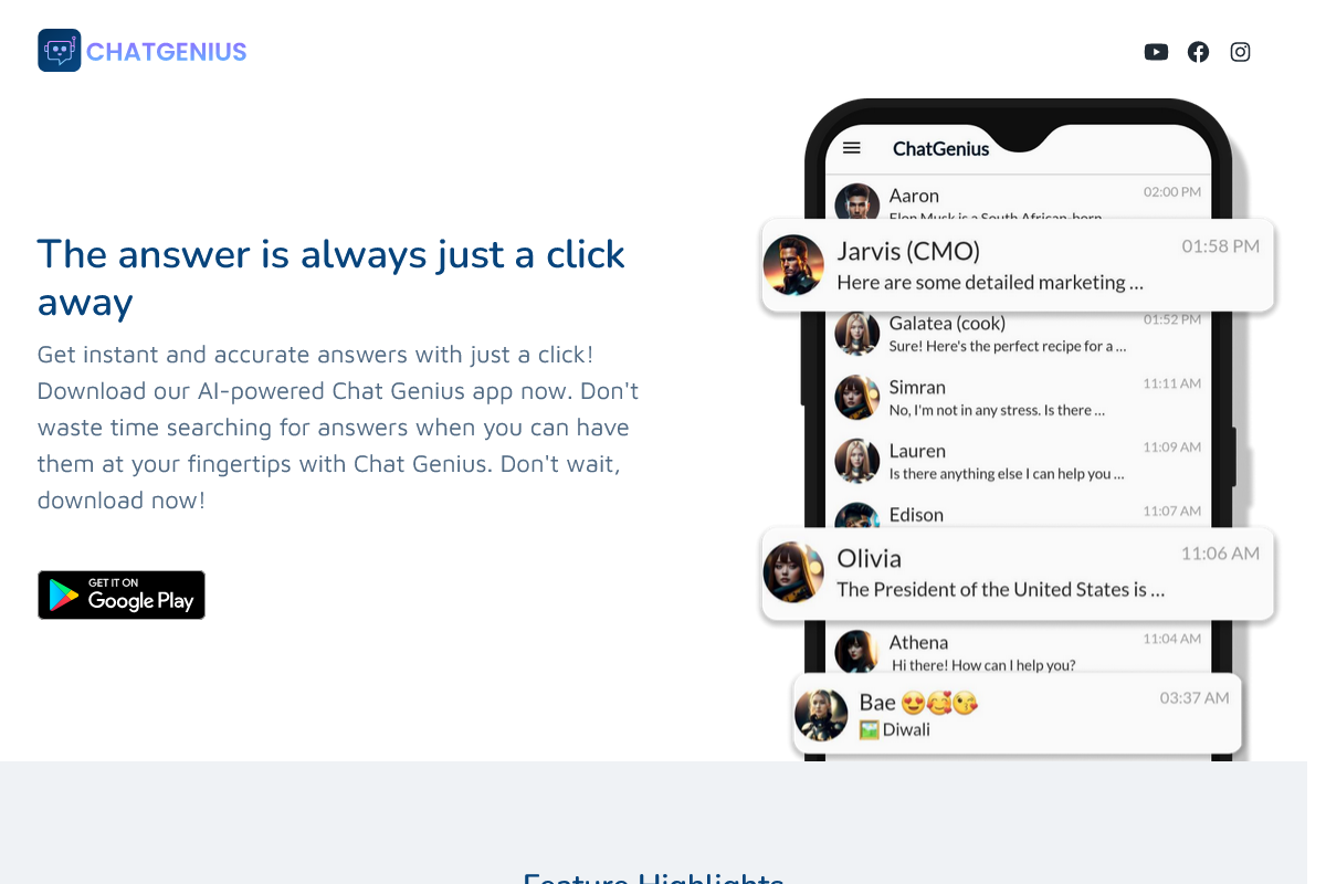 AI Tool | ChatGenius