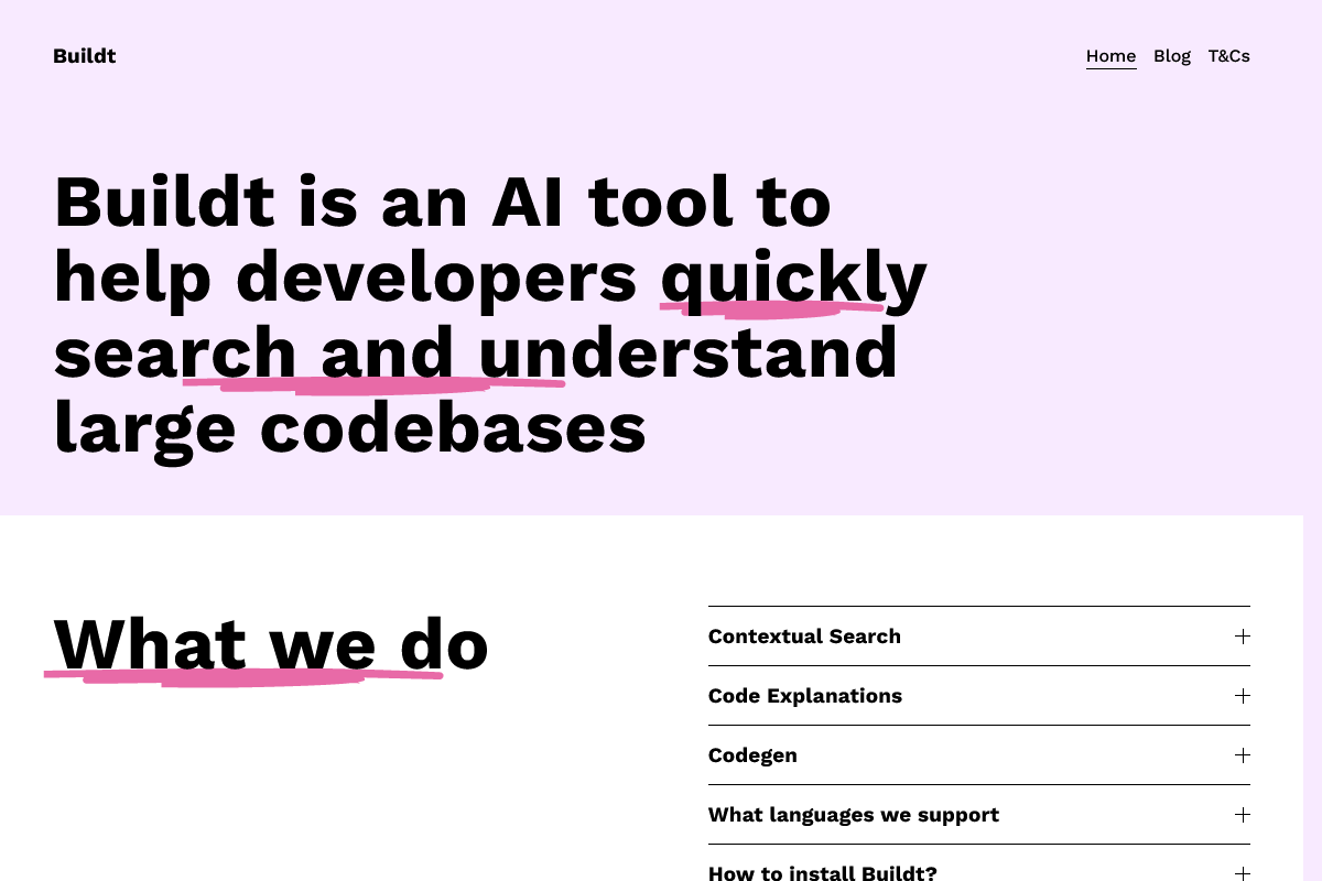 AI Tool | Buildt