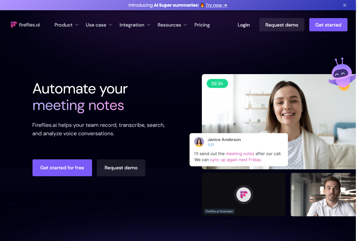 Ai Tool Fireflies Ai