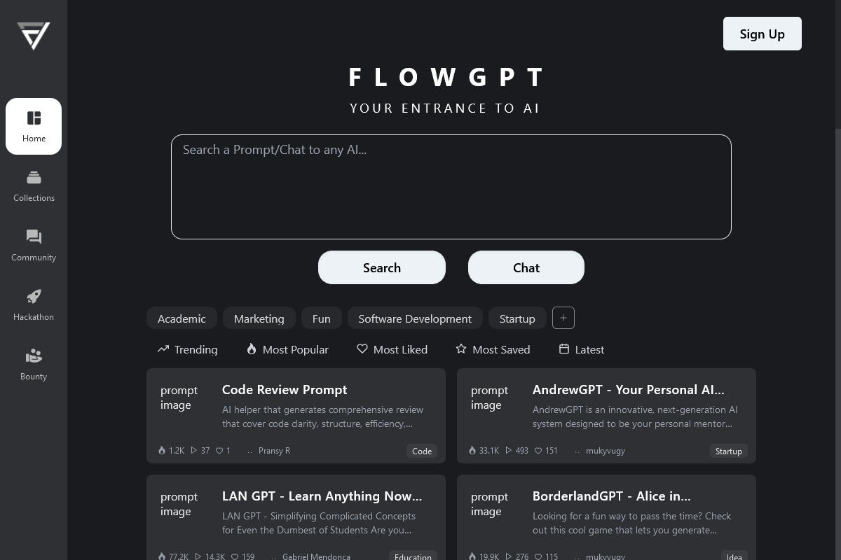AI Tool | FlowGPT