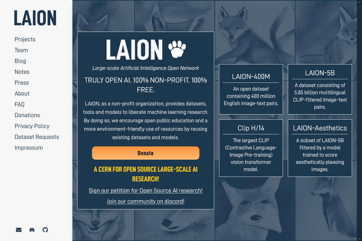AI Tool | Laion