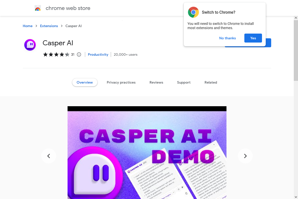 Ai Tool Casper Ai