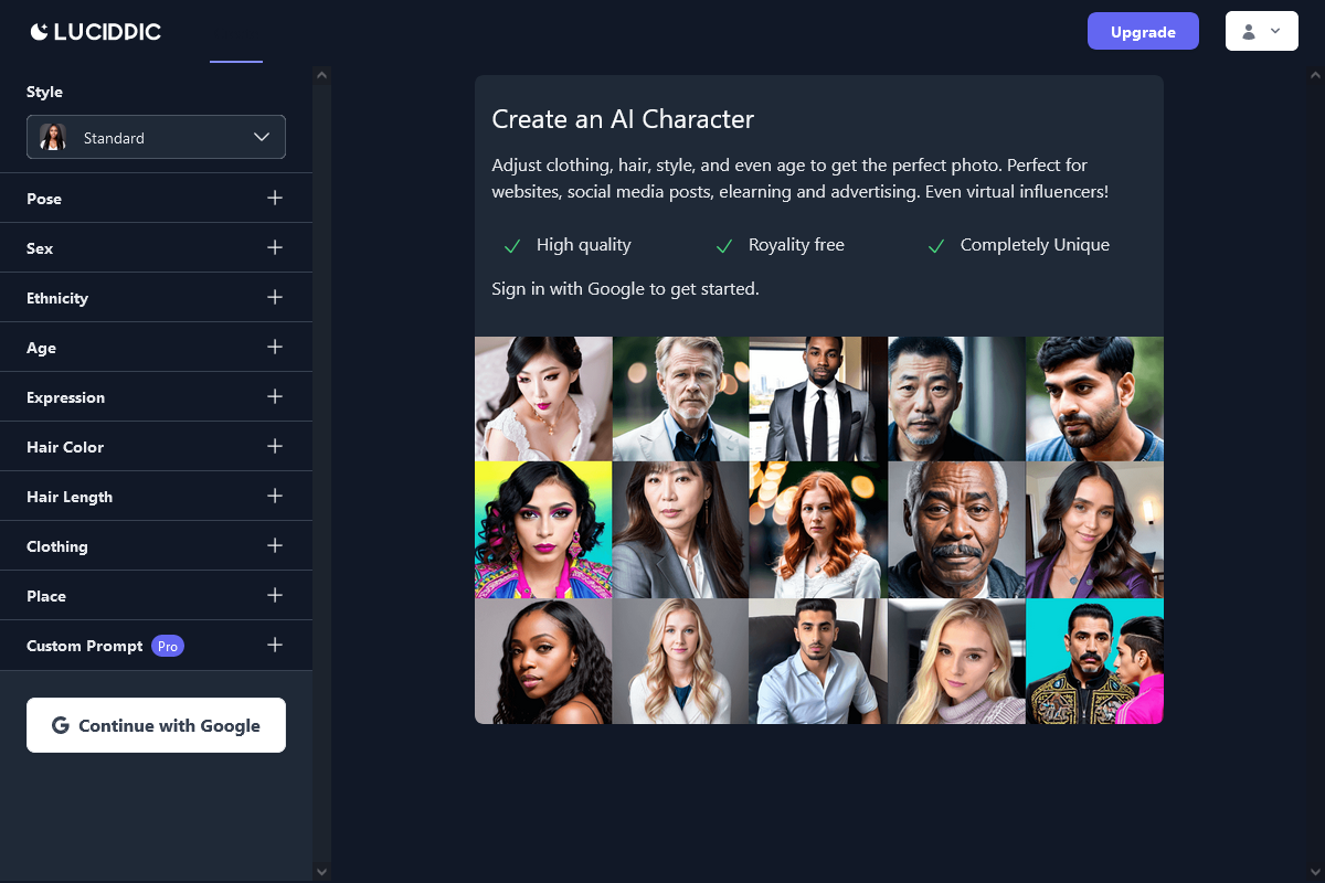 AI Tool | Lucidpic