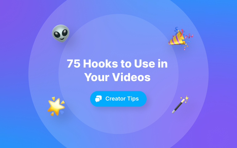75 Best TikTok and Instagram Reels hooks to use in your videos (2023)