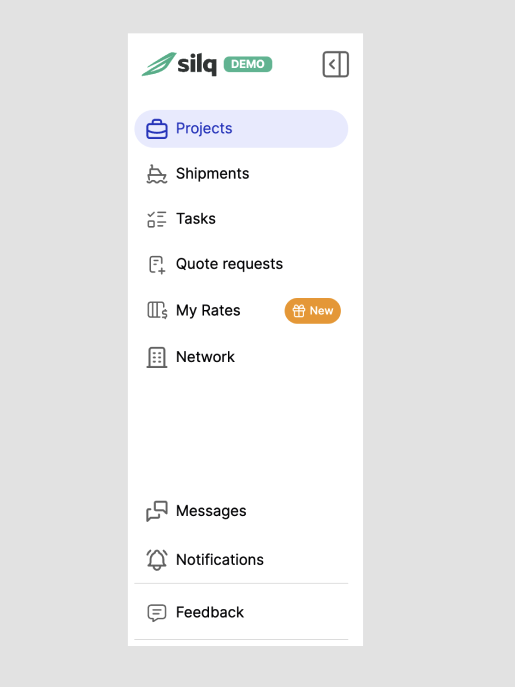 Silq | Introducing Our New Side Navigation Panel