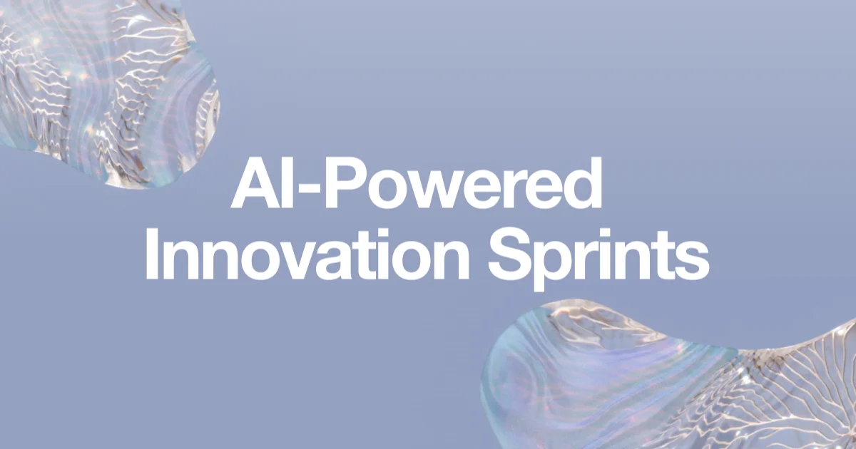 AI-Powered Design Innovation Sprints - Fantasy Interactive