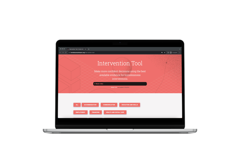 Intervention Tool | Centre for Homelessness Impact