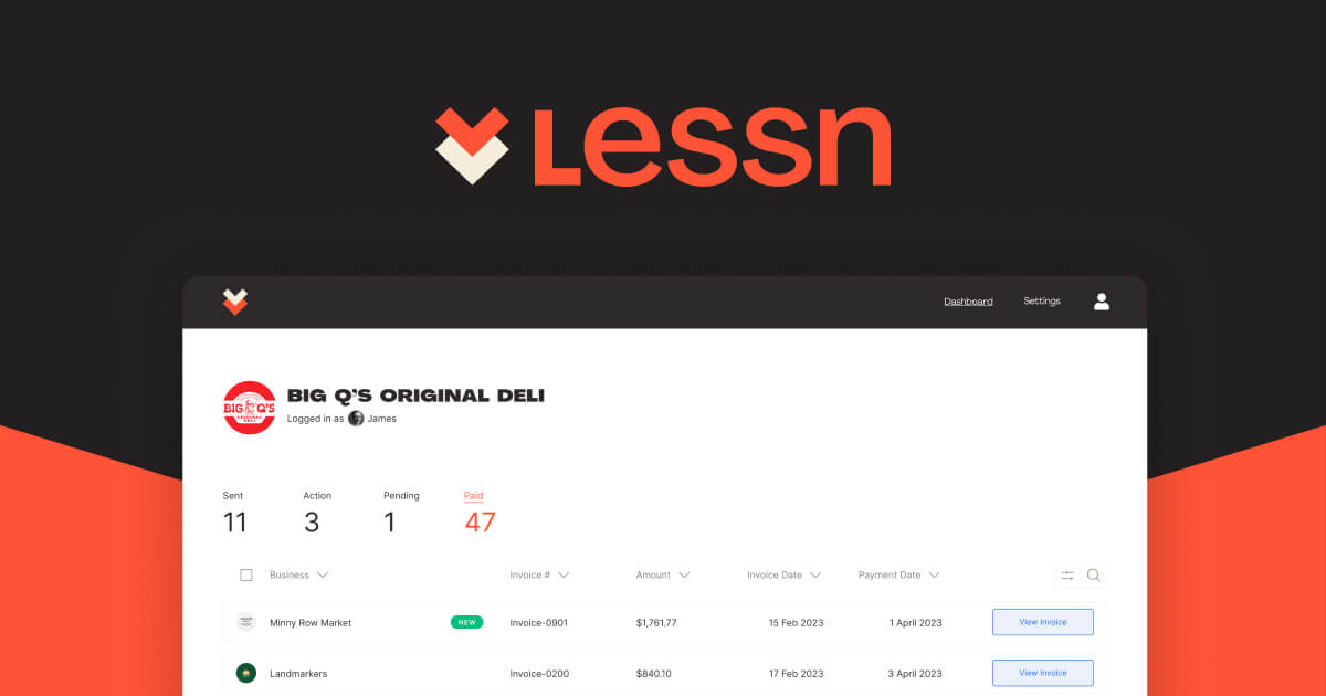 Lessn – Less paperwork, more profit