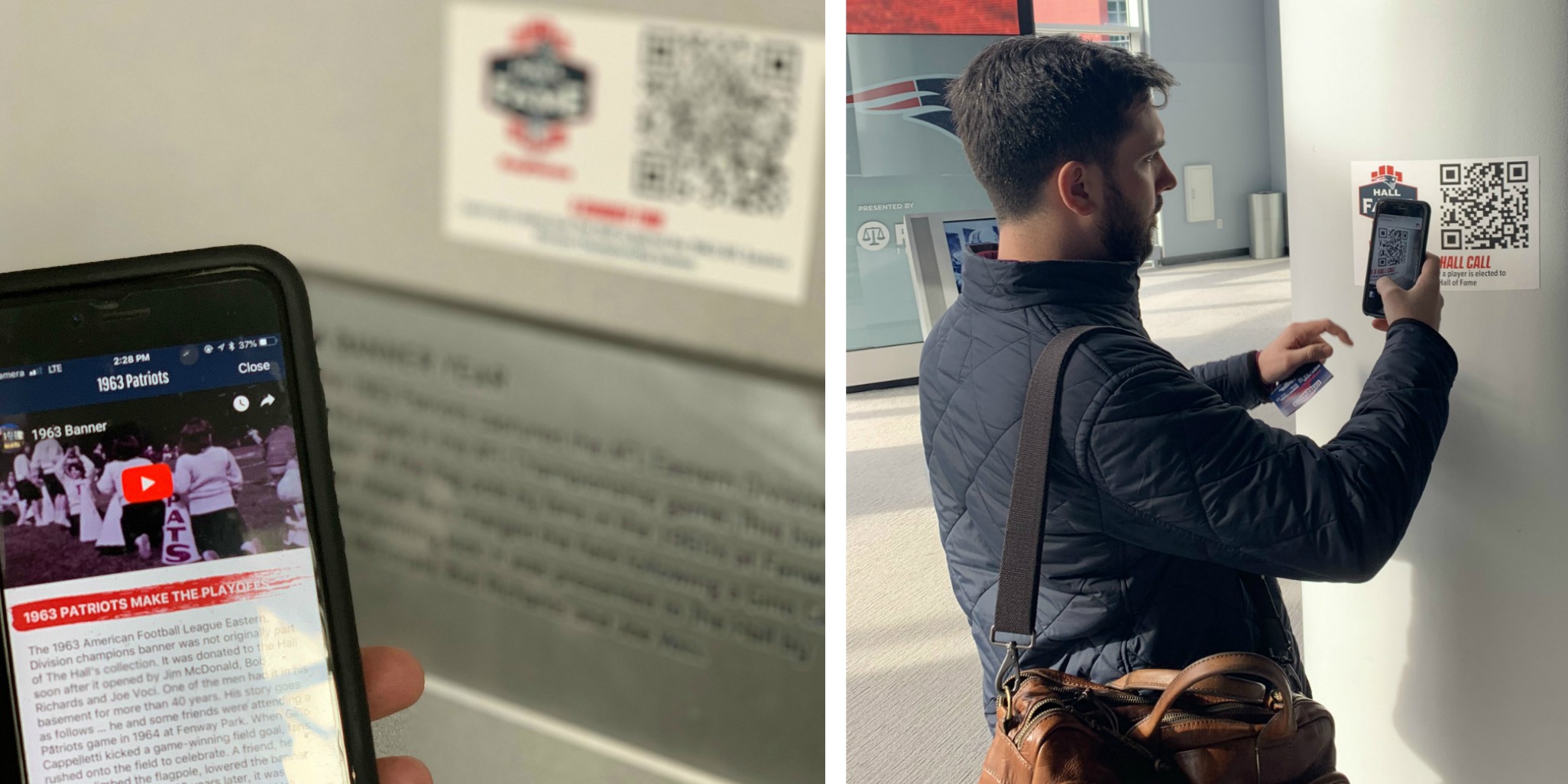 Patriots Launch Mobile Experiences at Hall of Fame Museum