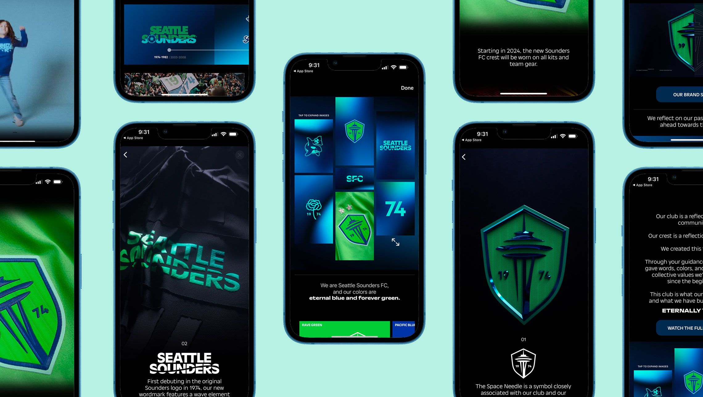 Seattle Sounders Unveil New Brand on Mobile with Rover