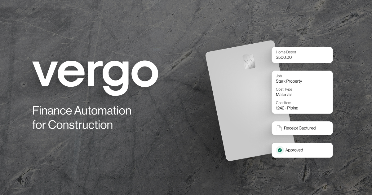 Vergo AI | Finance Automation Software for Construction