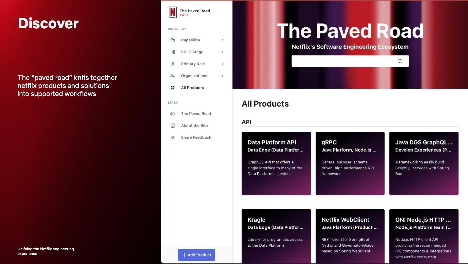 How Netflix unified their engineering experience with a federated ...