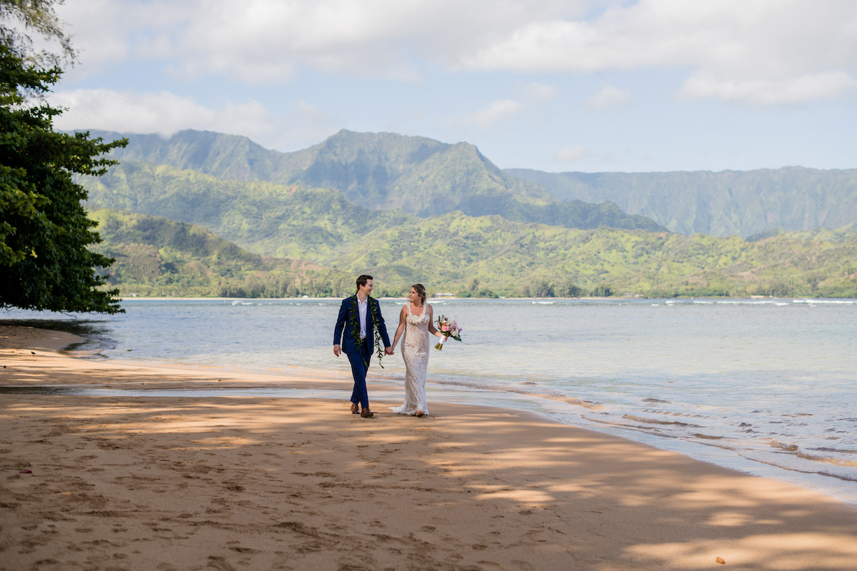 Puu Poa Beach | Kauai Vow Renewals
