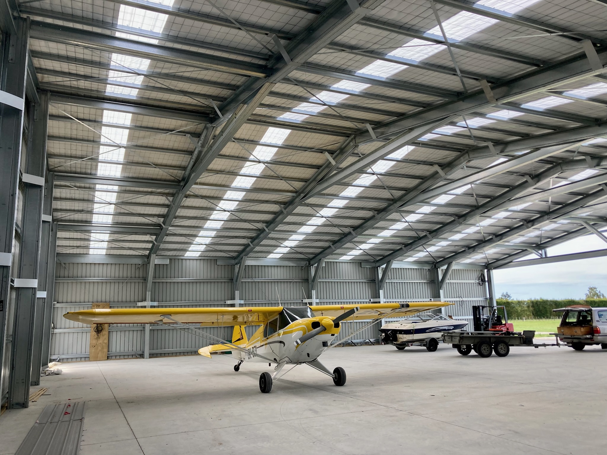 Aircraft hangers - Waghorn Steel Building