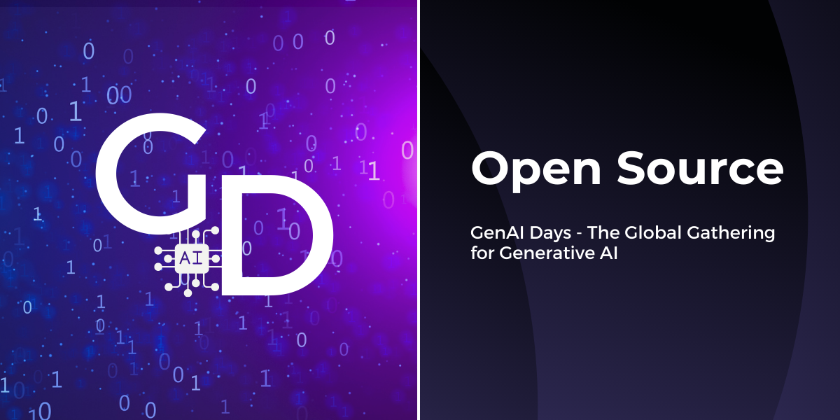 Open Source | GenAI Days