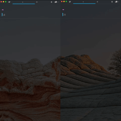 Configure input at the top in Warp | Warp