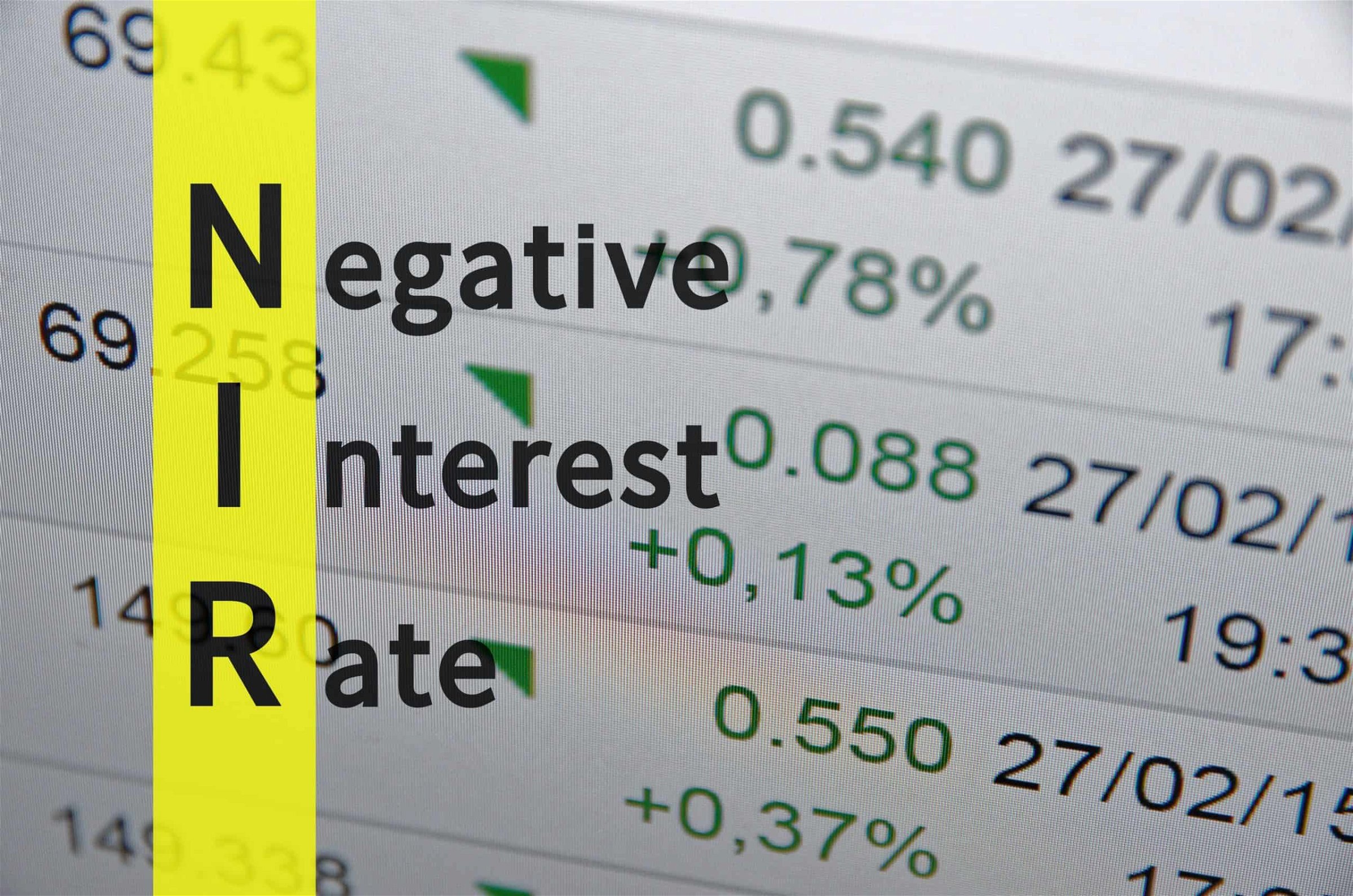 Negative Interest Rates Coming to the US