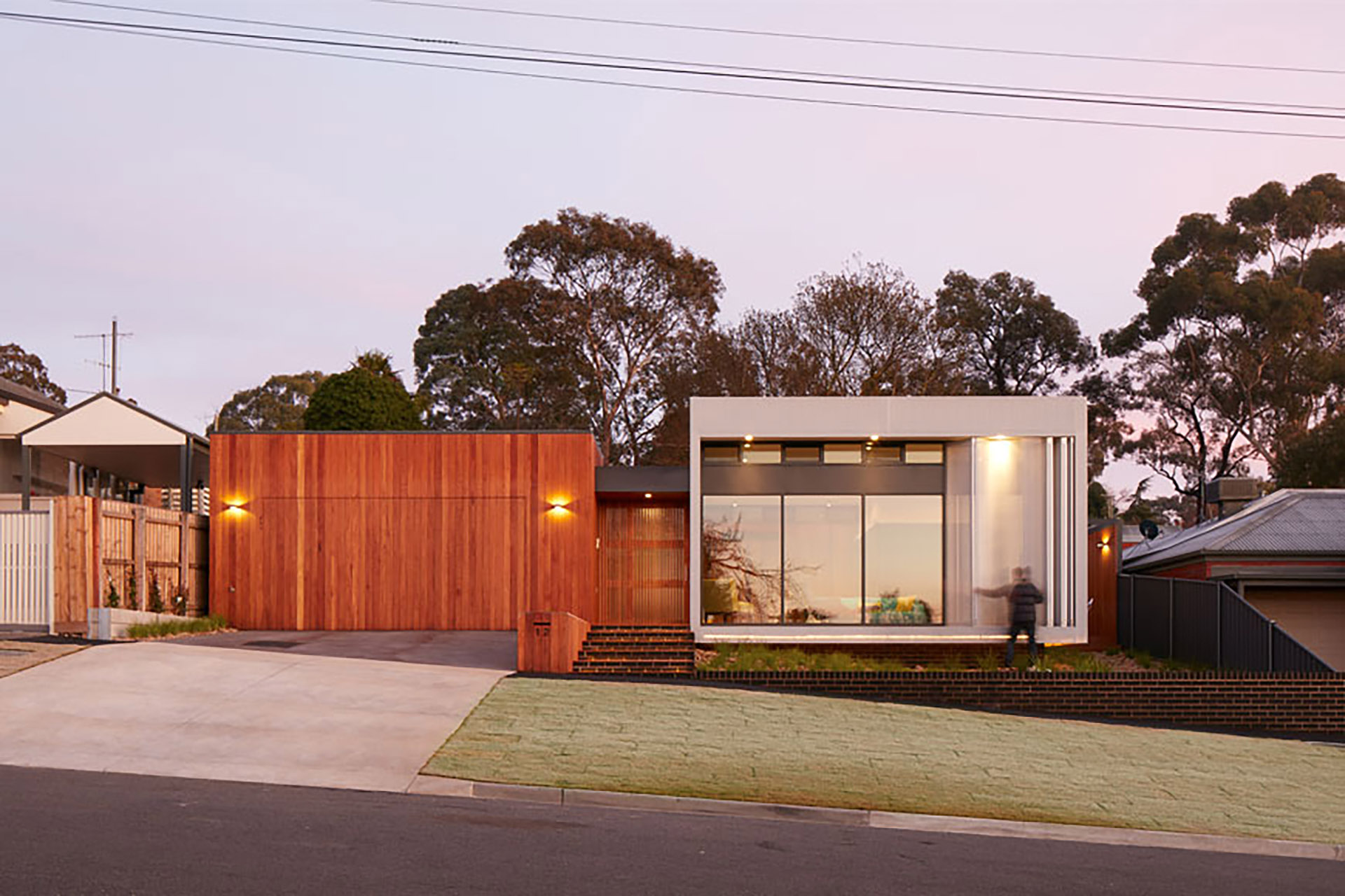 Malcolm Street: Architect Build Home by Todd Newman Builders