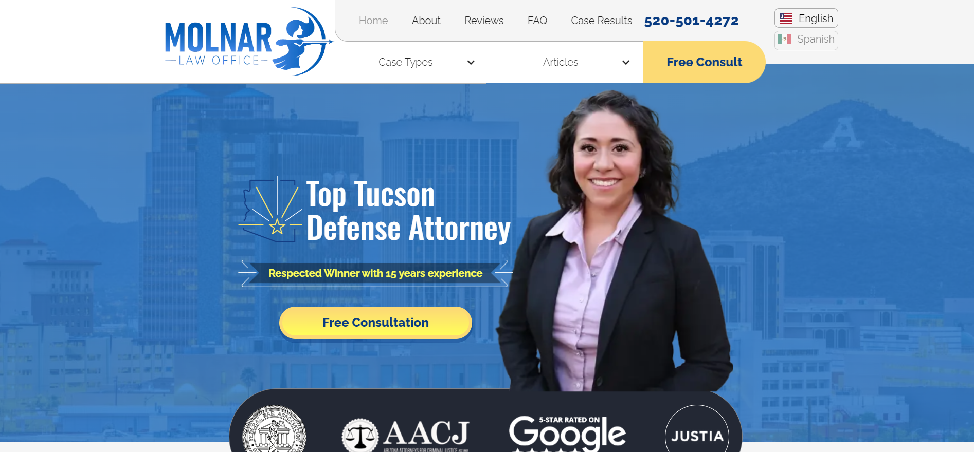 Criminal Defense & DUI Attorney In Tucson | Free Consultation | Molnar ...